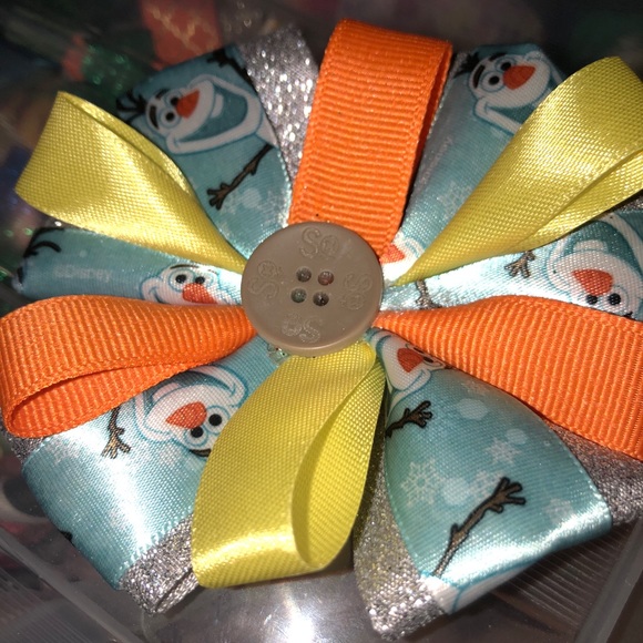 Accessories | Handmade Olaf Hair Bow | Poshmark